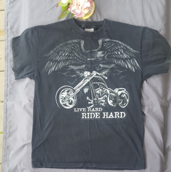 National Heritage | Shirts | National Heritage Ride Hard Bike Graphic ...